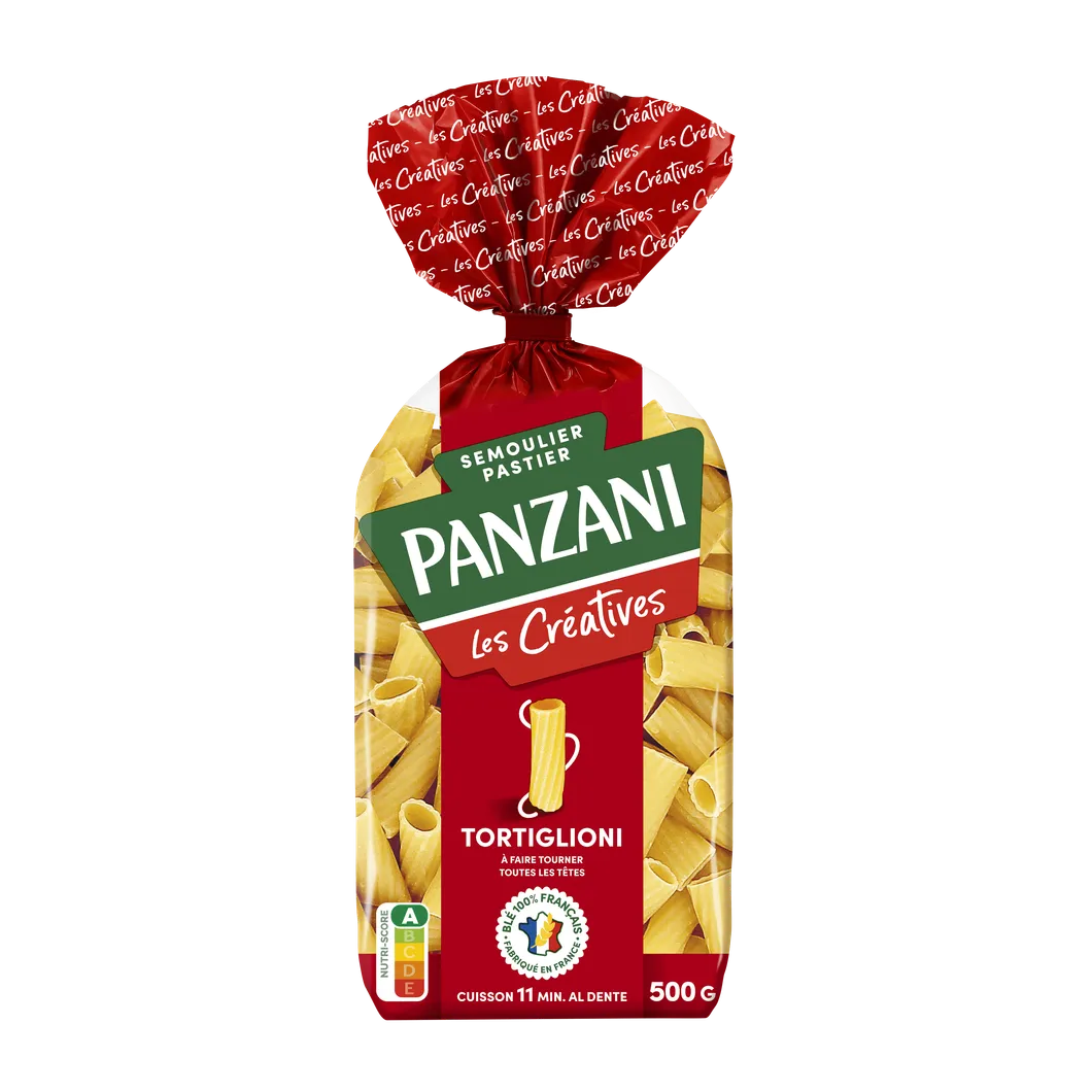 Tortiglioni - Pâtes Les créatives - Panzani