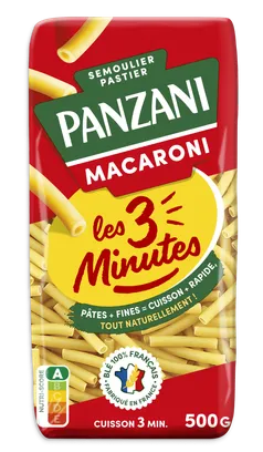 Coudes rayés 3 minutes - Panzani