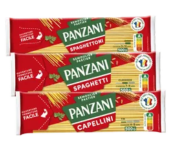 Les Pâtes Panzani - Différentes gammes et formes - Panzani