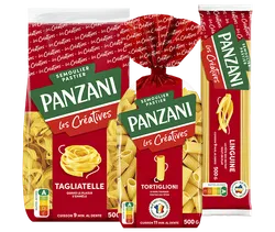 Les Pâtes Panzani - Différentes gammes et formes - Panzani