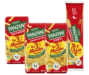Coudes rayés 3 minutes - Panzani