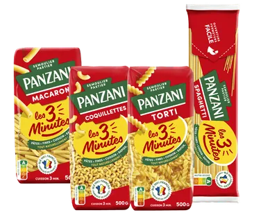 Coudes rayés 3 minutes - Panzani