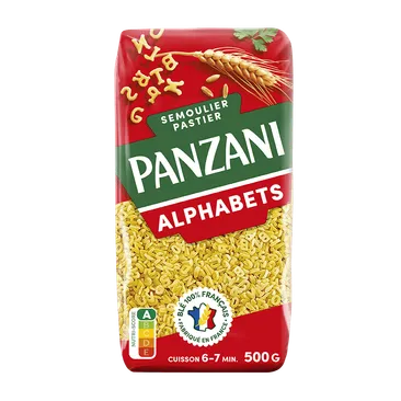 Recette Soupe de pâtes alphabet aux légumes - Panzani