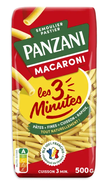 Coudes rayés 3 minutes - Panzani