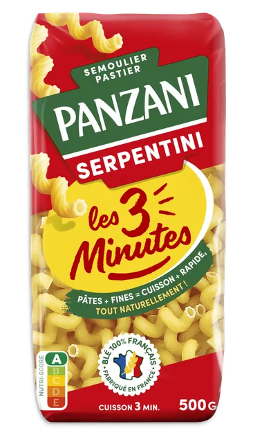 Coudes rayés 3 minutes - Panzani