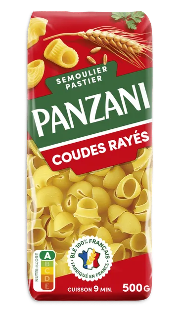 Coudes rayés 3 minutes - Panzani
