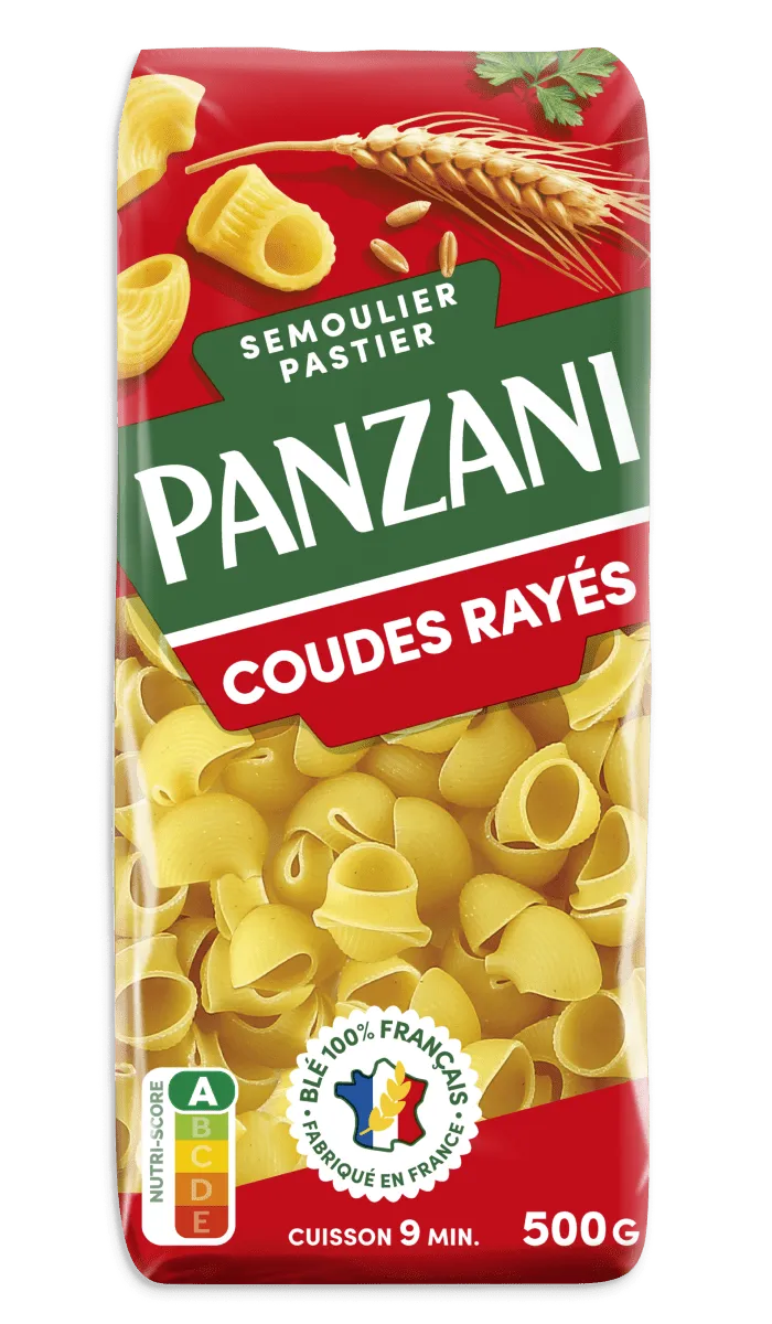 Coudes rayés - Panzani