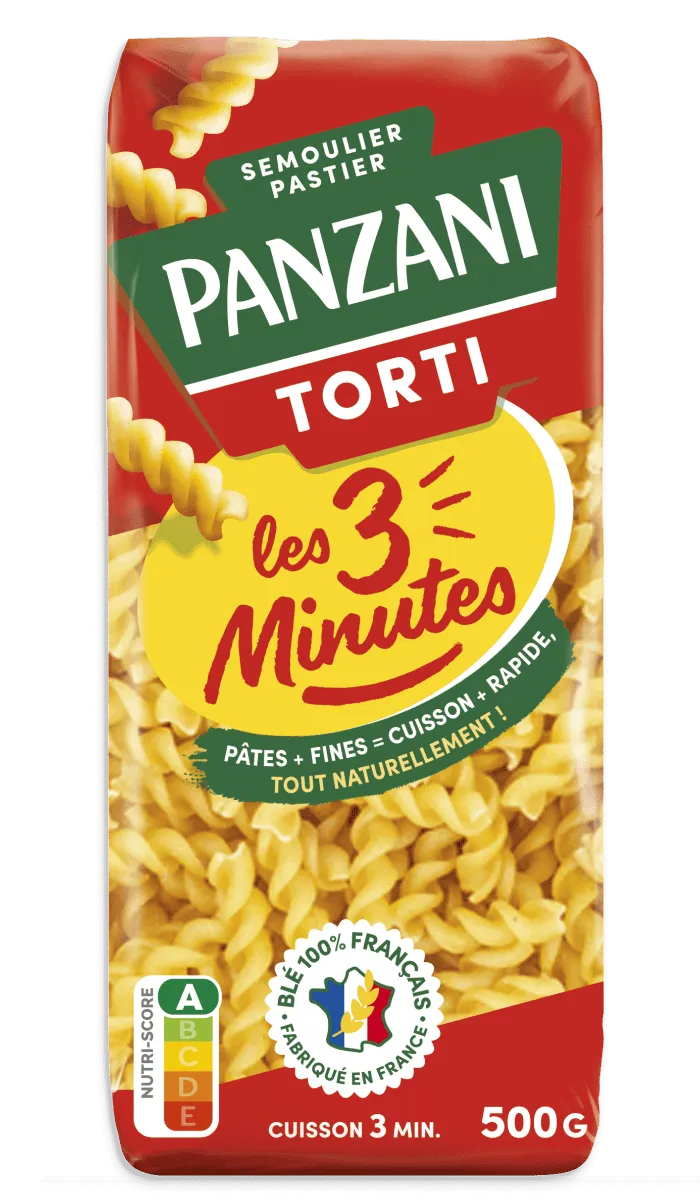 Torti 3 minutes - Panzani